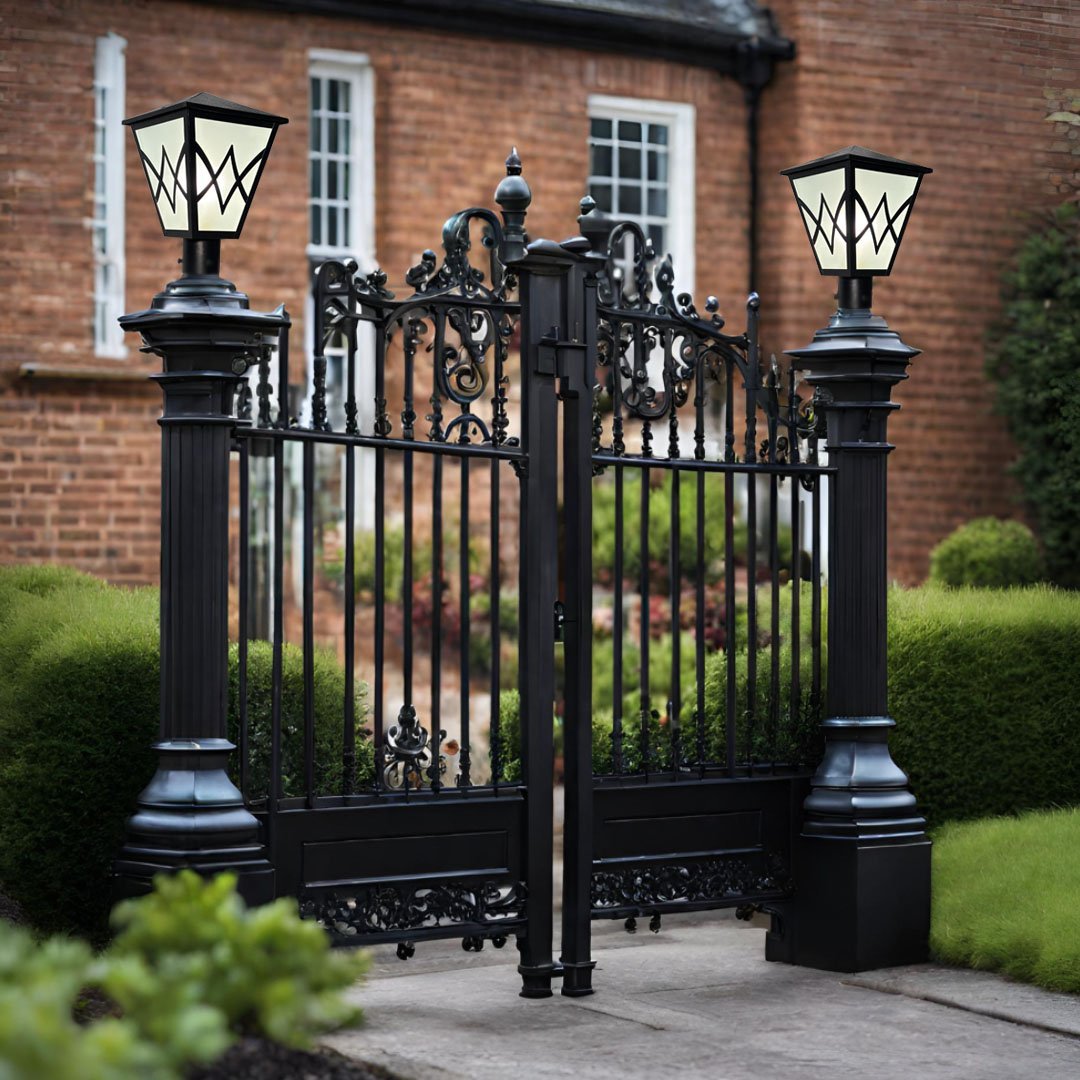 Cathedral Trigon Gate Light - Kyess Lighting